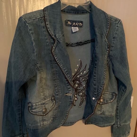AB Jeans | Jackets & Coats | Ab Jeans Denim Jacket | Poshmark
